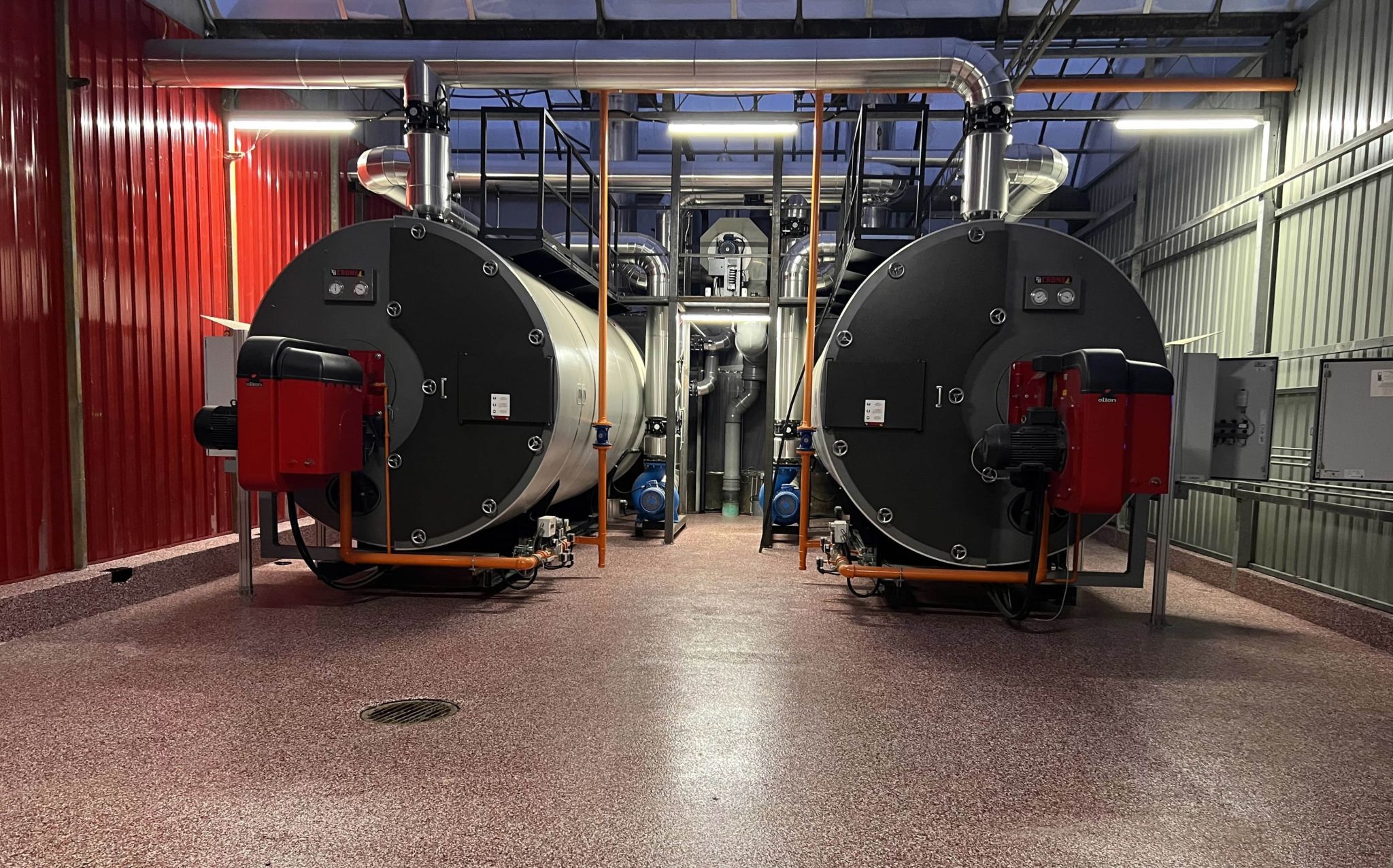 Red hot Oilon burners in Canada - Arne Nielsen A/S (International)